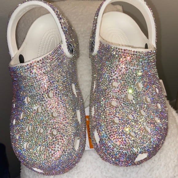 CROCS | Shoes | Custom Crocs I Do Any Color Shoe Crystal | Poshmark